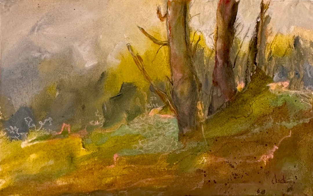 A PLACE Like THIS an Original Abstract Landscape Painting by Award ...