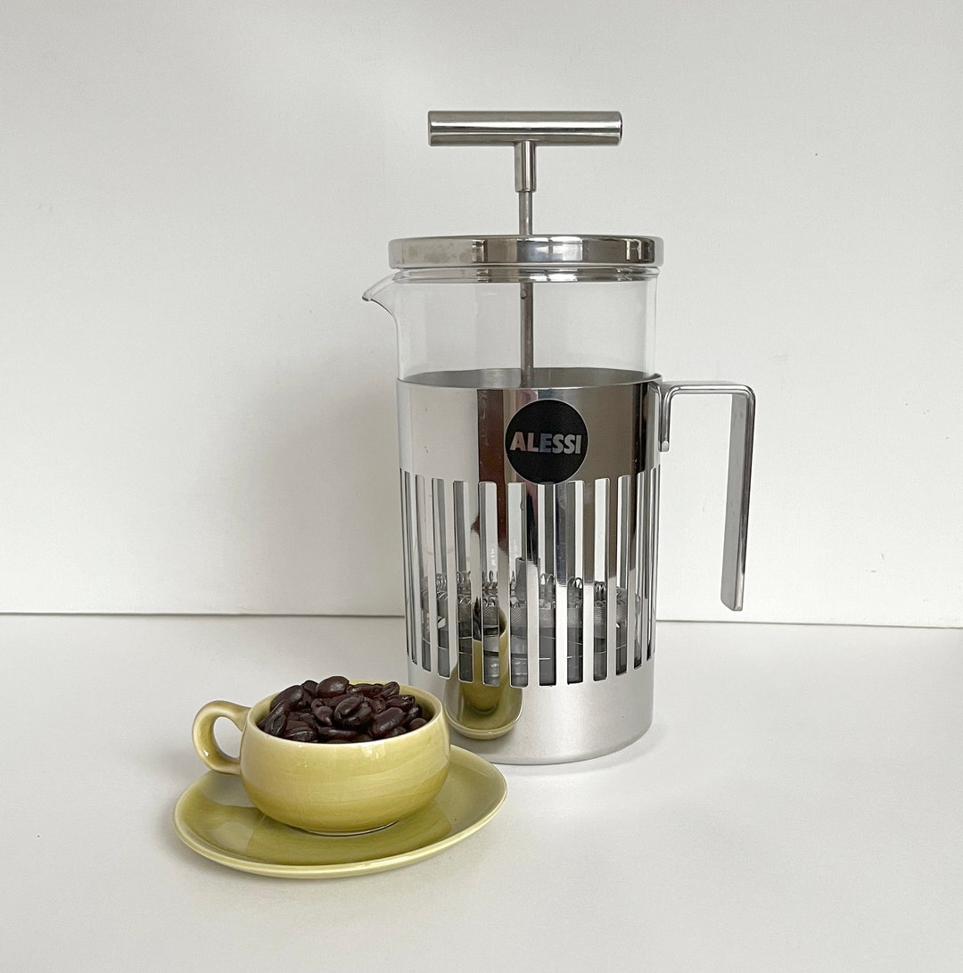Vintage Alessi Coffee Maker Press Pot - Etsy