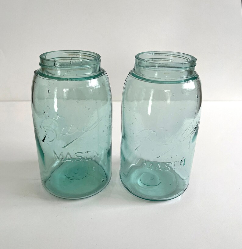 SALE Antique Ball Mason Triple L Jars - Etsy