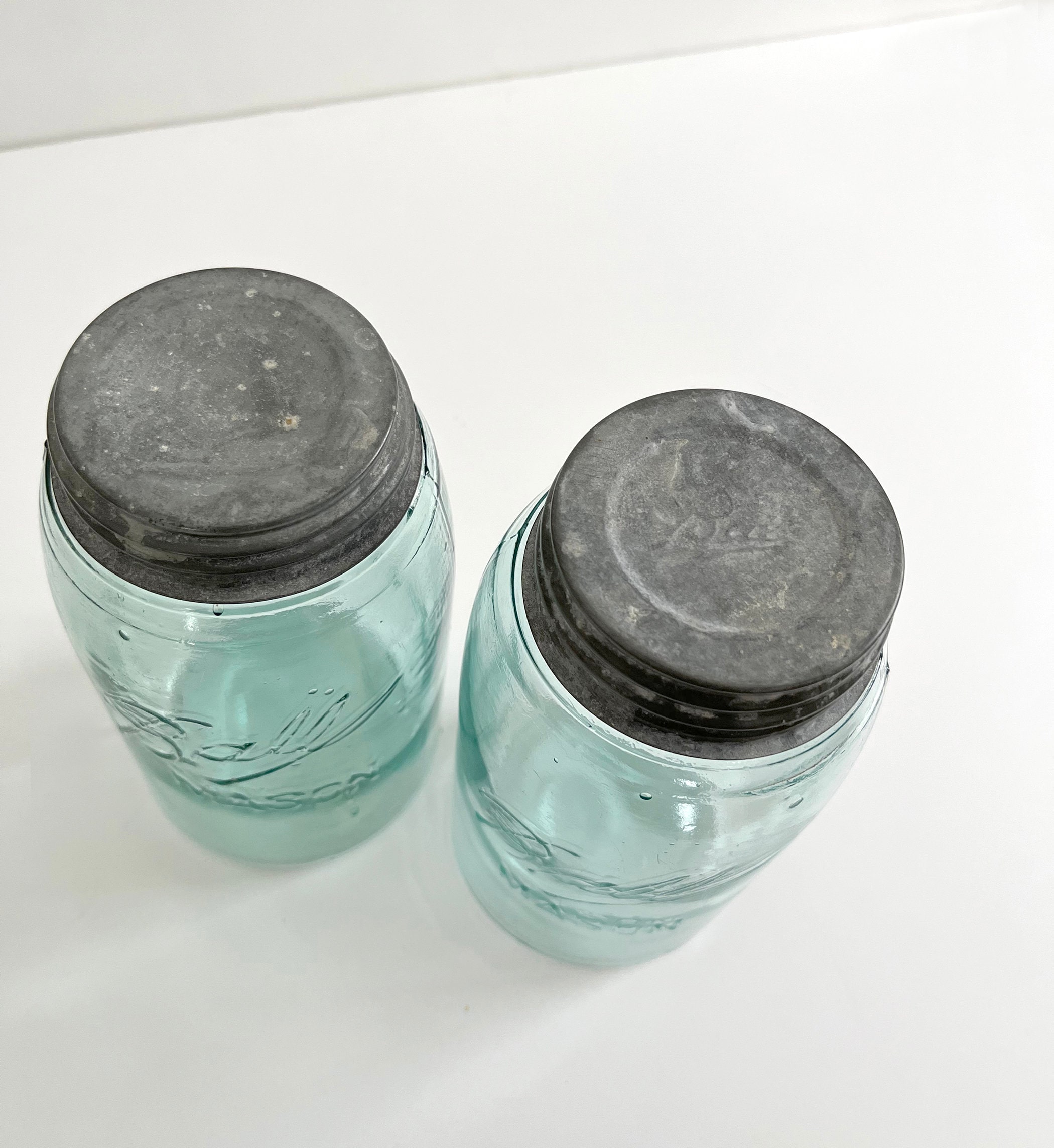 SALE Antique Ball Mason Triple L Jars - Etsy