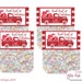 Printable Red Truck Valentine Treat Bag Topper, DIY Valentine, by Allie ...