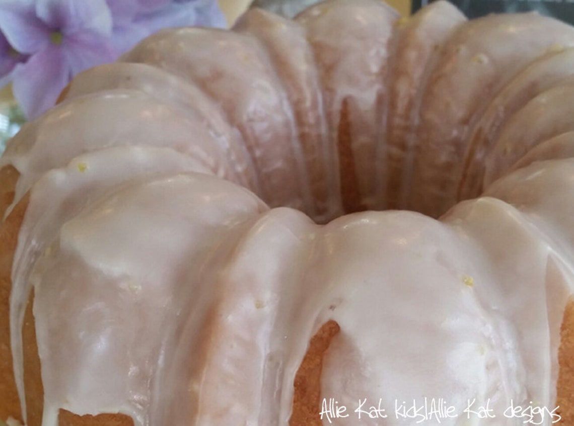 Glazed Lemon Bundt Cake Recipe Lemon Cake With Lemon Glaze - Etsy