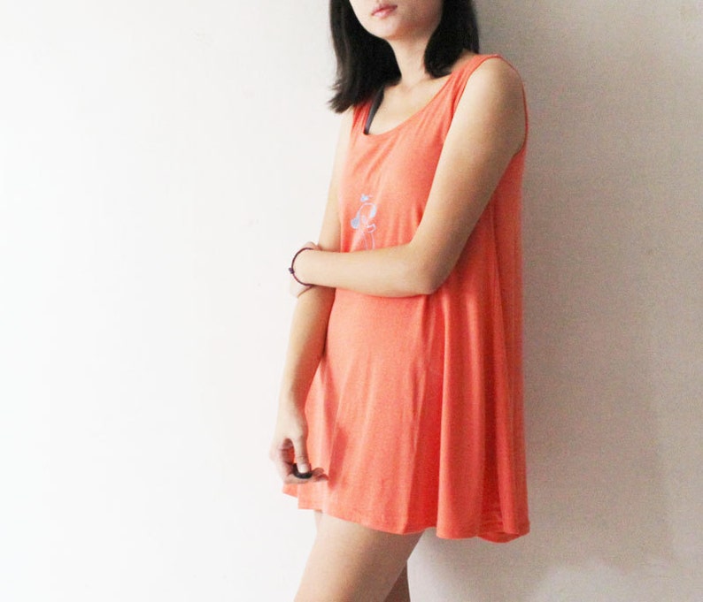 Loose and Comfy Tank Top/dress, PDF Digital Sewing Pattern - Instant ...