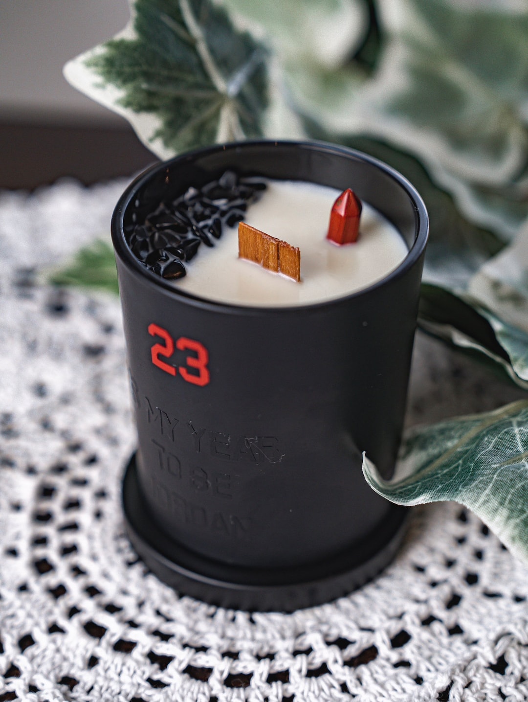 23 is My Year to Be Jordan Crystal Manifestation Candle - Etsy