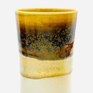 NEW Shimmering Tenmoku Wood Fired Ceramic Porcelain Cups by Jessica ...