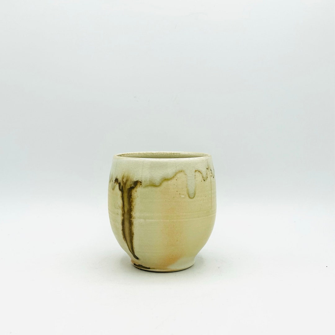 Cool Ash Wood Fired Ceramic Porcelain Cup by Jessica Cronstein - Etsy