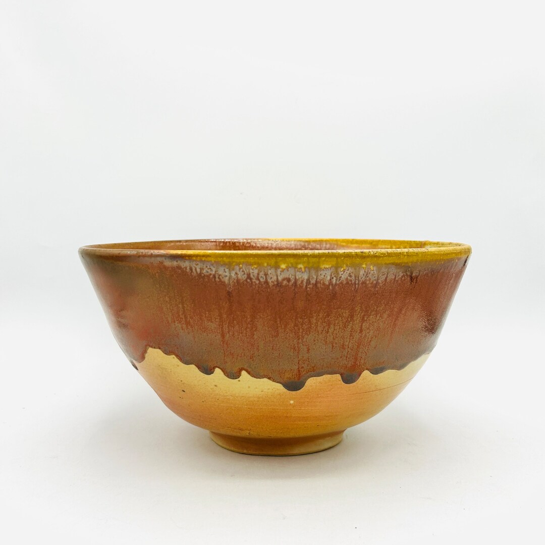 NEW Shino & Tenmoku Wood Fired Ceramic Porcelain Bowl by Jessica ...