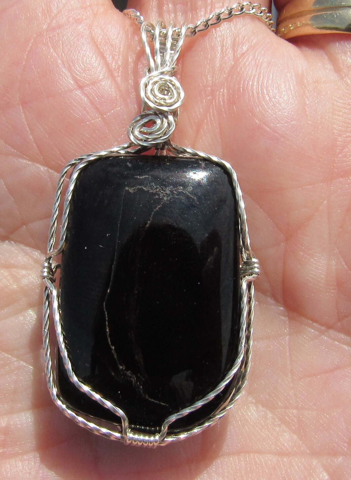 Whitby Jet Pendant - Etsy