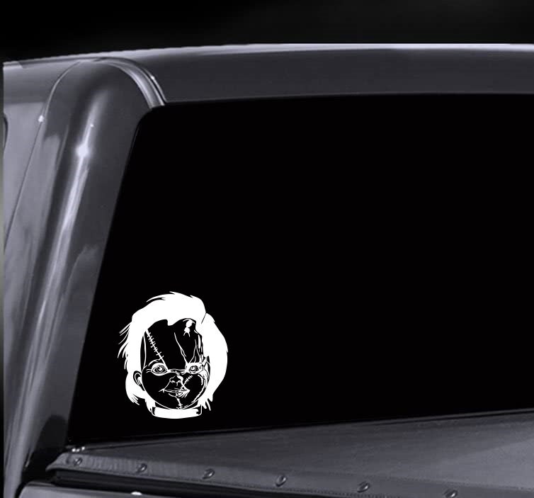 Horror Film Car Window Decals Halloween Decal Jason: Chucky | Etsy