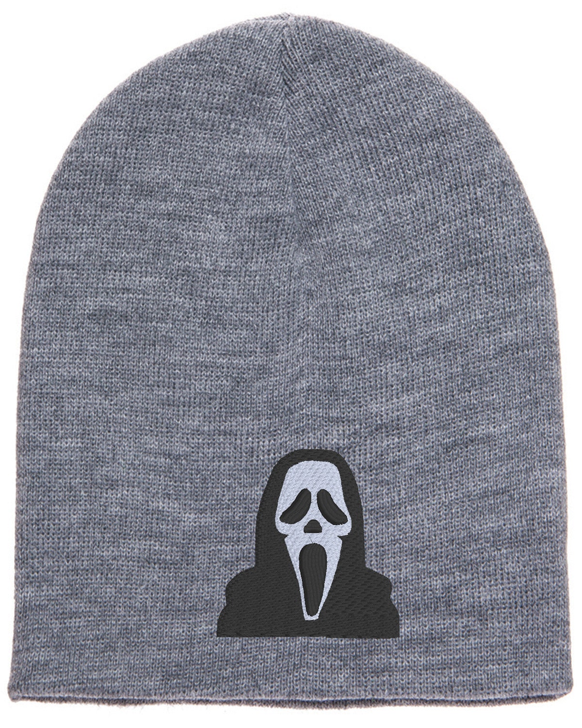Horror Movie Scream Ghostface Embroidered Beanie Horror Beanie Multiple ...