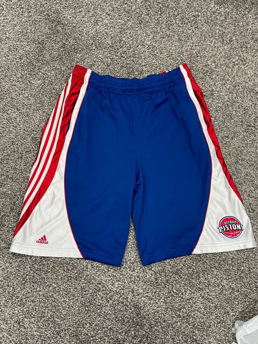 Vintage ADIDAS Authentic DETROIT Pistons Shorts Size XL - Etsy