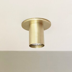 Monopoint Cylinder Flush Spot Opitional Oxidized Brass - Etsy