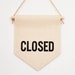 Handmade Double-sided Open/closed Sign Open Sign Handmade Custom Open ...