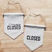 Handmade Double-sided Open/closed Sign Open Sign Handmade Custom Open ...