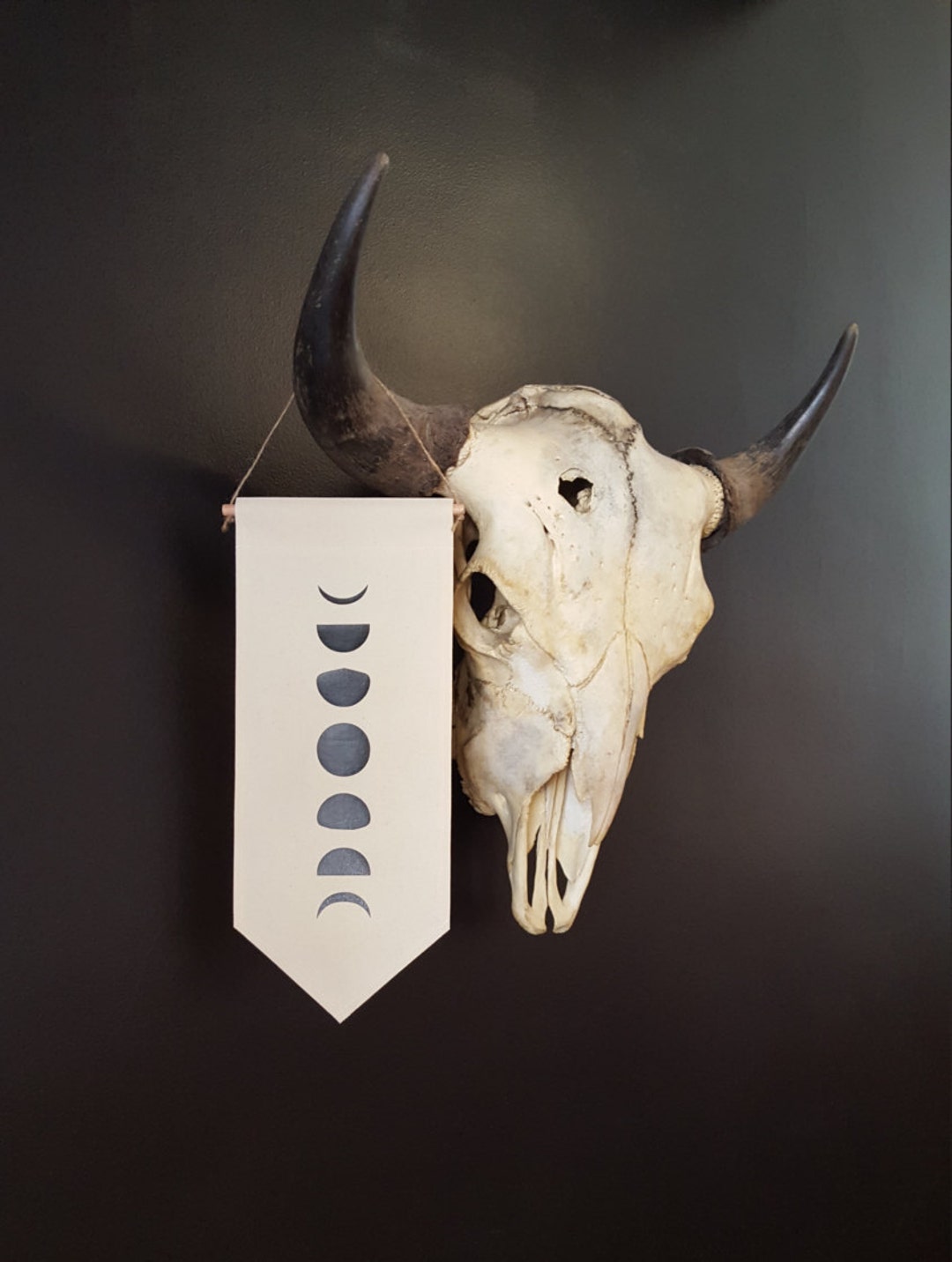 Handmade Moon Phase Banner - Custom Handmade Moon Phase Wall Hanging - Etsy