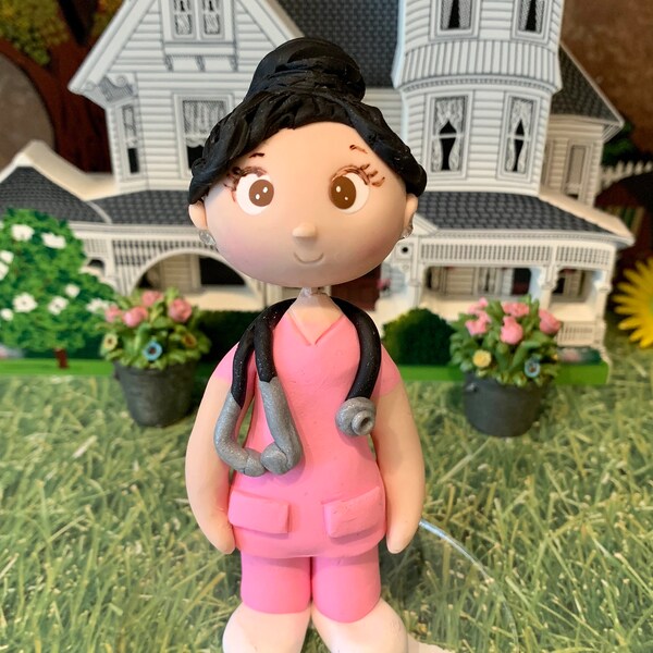Nurse Cake Topper - Etsy
