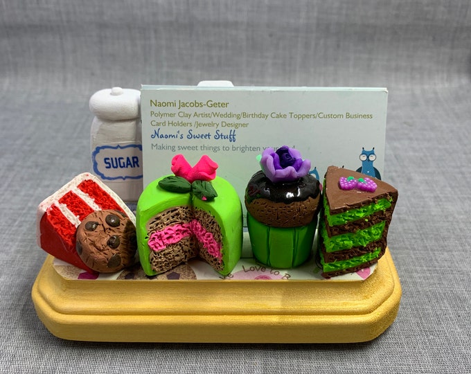 Business Card Holder,cake Business Card Holder,sweets,chocolate Cake ...