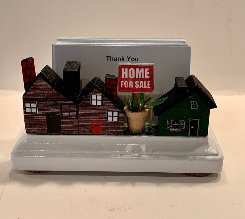 Realtor Business Card Holder,real Estate,brokers,home Sales,real Estate ...