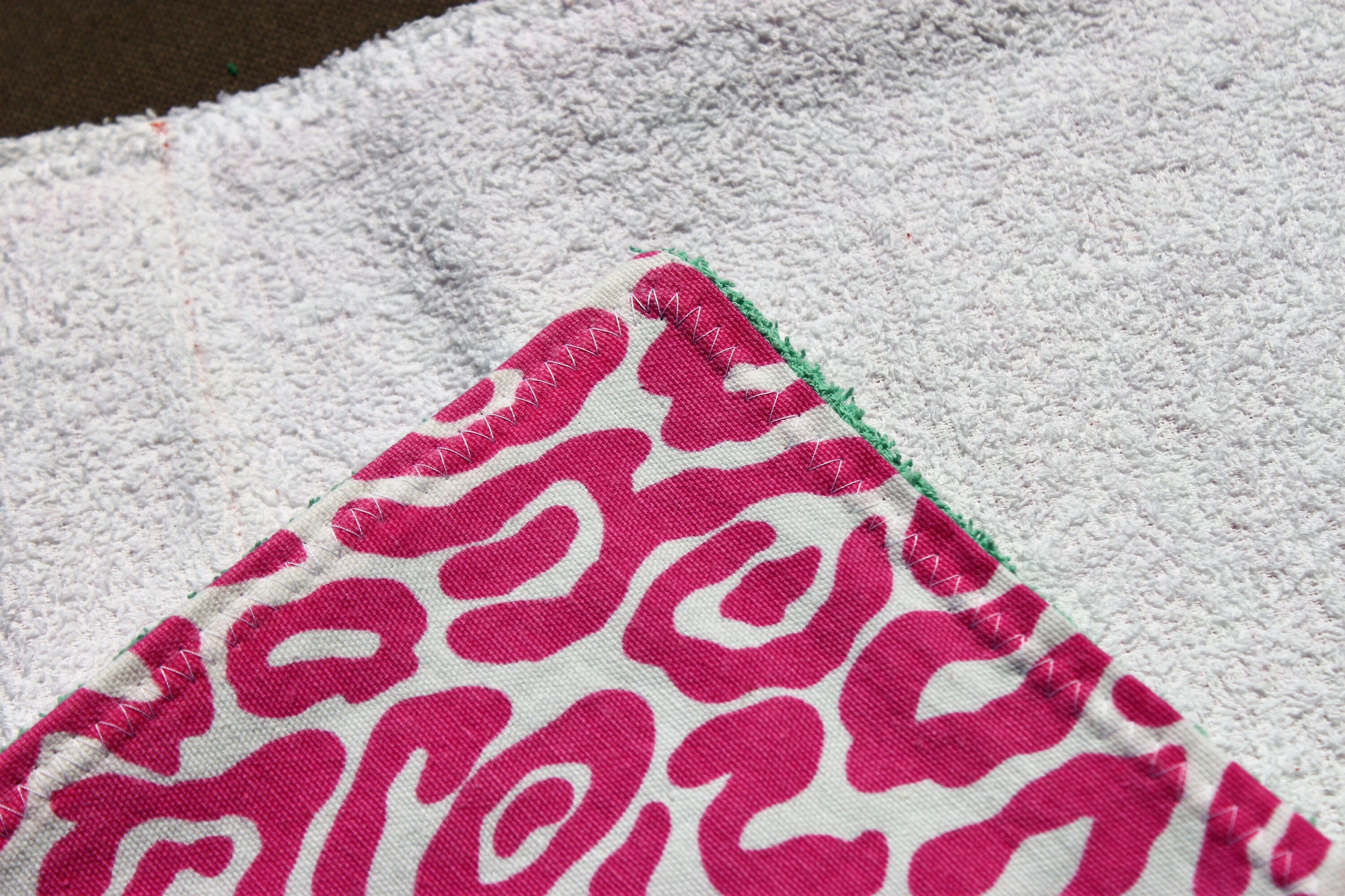 Pink Zebra Print Burp Cloth/ Burp Rag Set of 2 - Etsy
