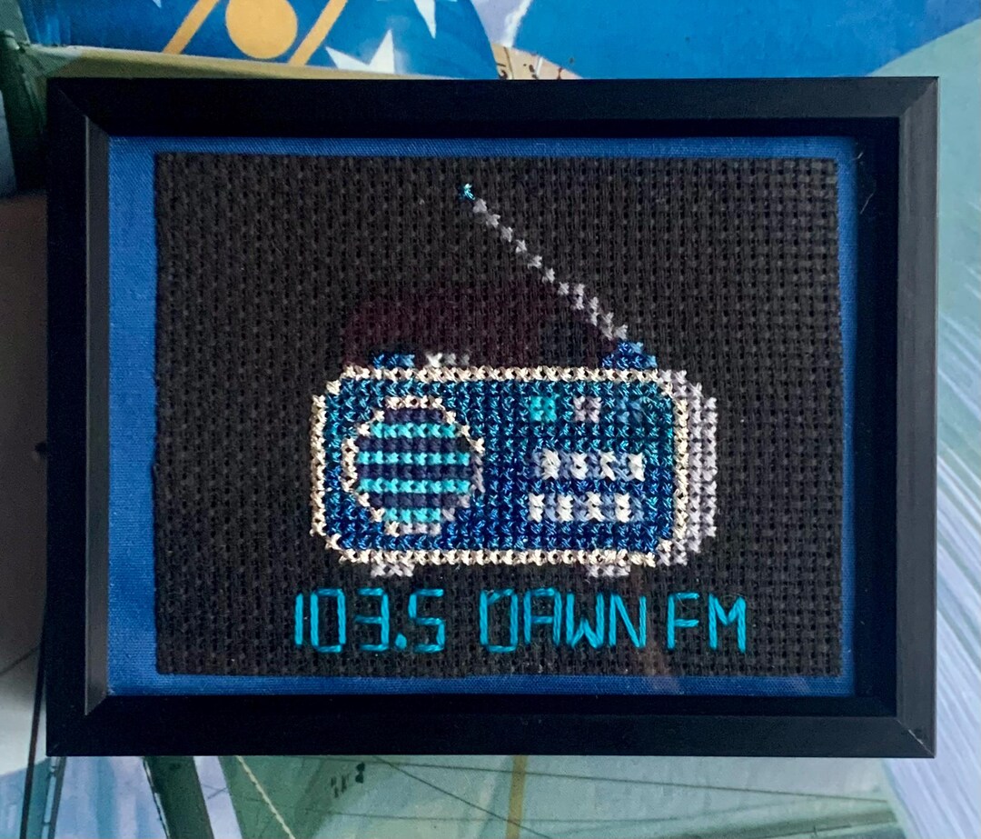 The Weeknd Dawnfm Radio Hand-embroidery 3x4” Framed - Etsy
