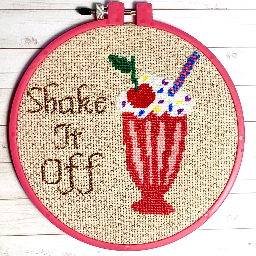 Taylor Swift shake It Off Milkshake Hand-embroidery Metallic ...