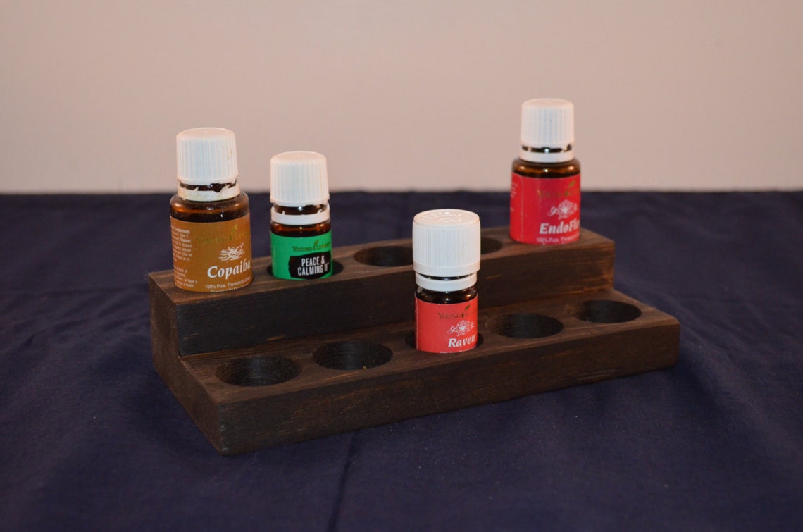 10 Bottle Essential Oil Display for 15ml Bottles | Etsy