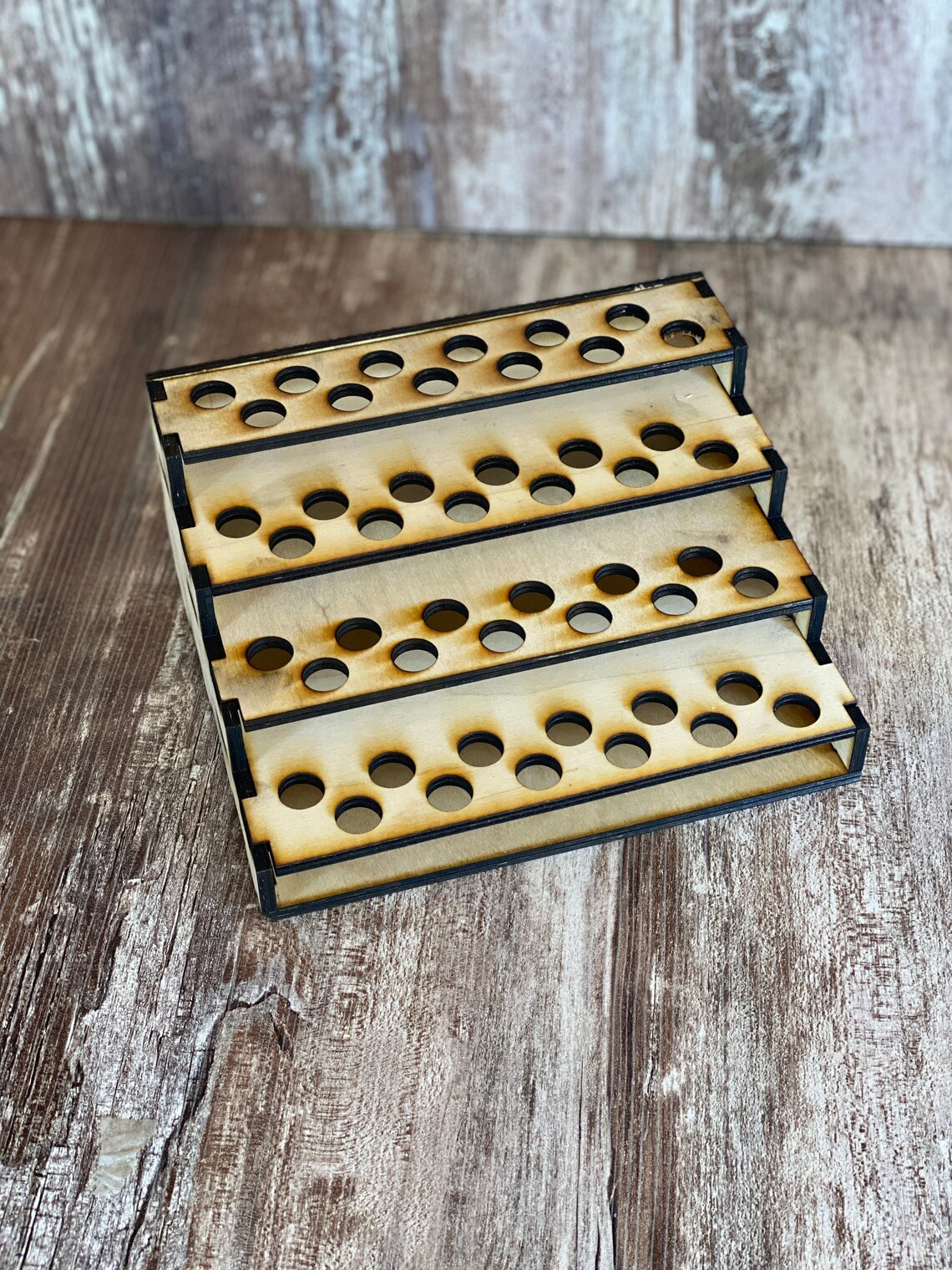 Tiered Sample Vial Display for Perfume Oil Essential Oil | Etsy