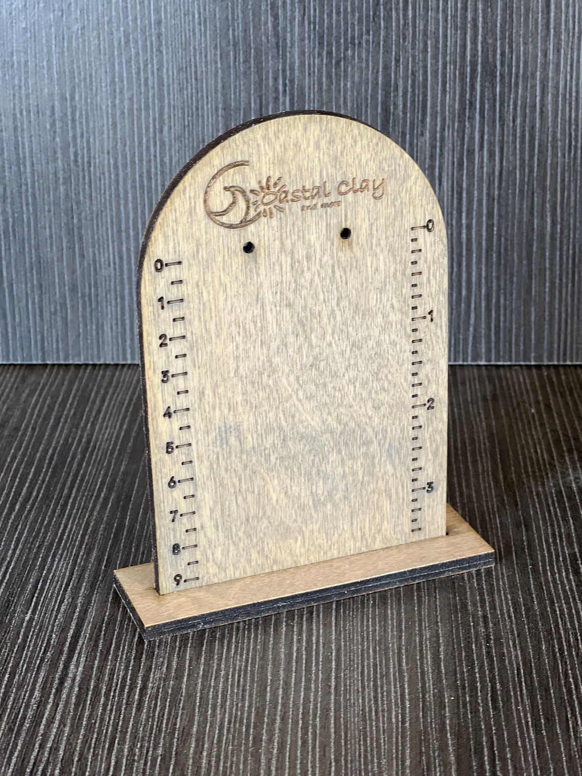 Custom Engraved Earring Display Photo Prop - Etsy