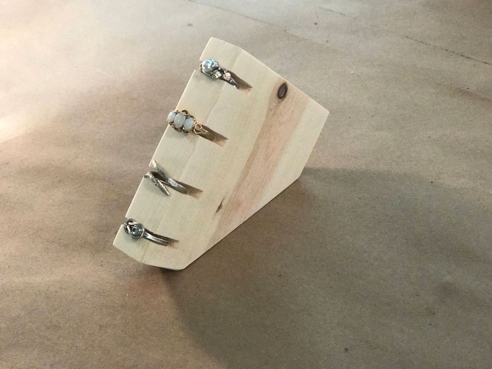Stacked Jewelry Store Ring Display / Multiple Ring Holder / | Etsy