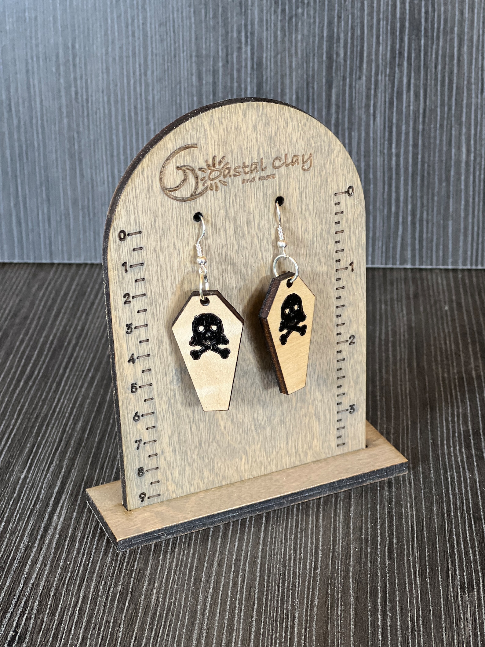 Custom Engraved Earring Display Photo Prop - Etsy