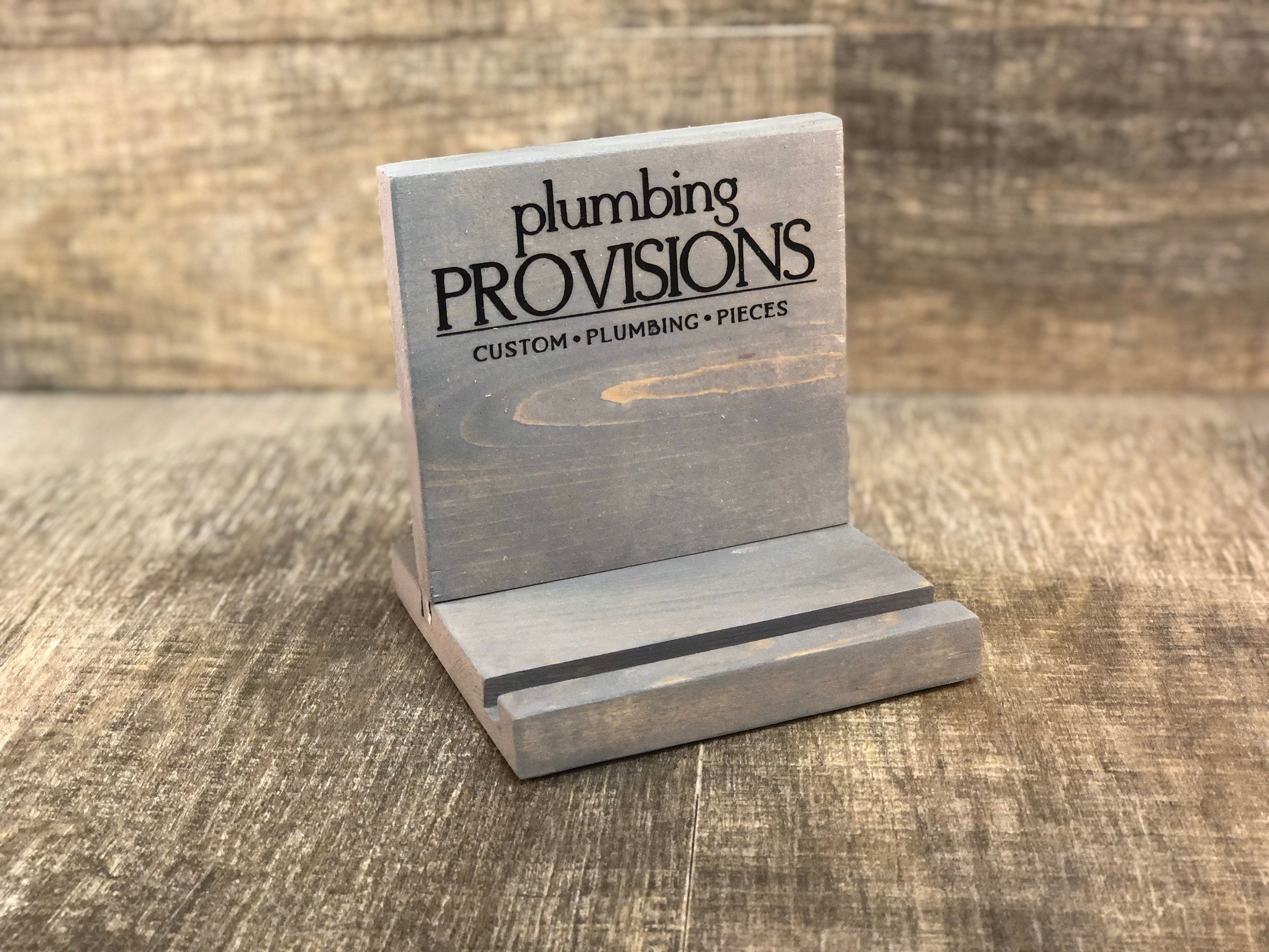 Personalized Business Card Display / Business Card Holder / - Etsy