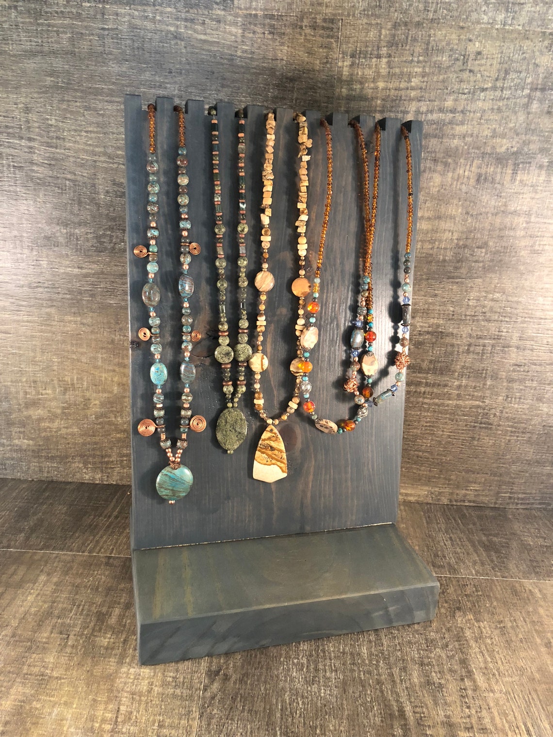 Large Bead Necklace Display / Necklace Stand / Necklace Holder - Etsy