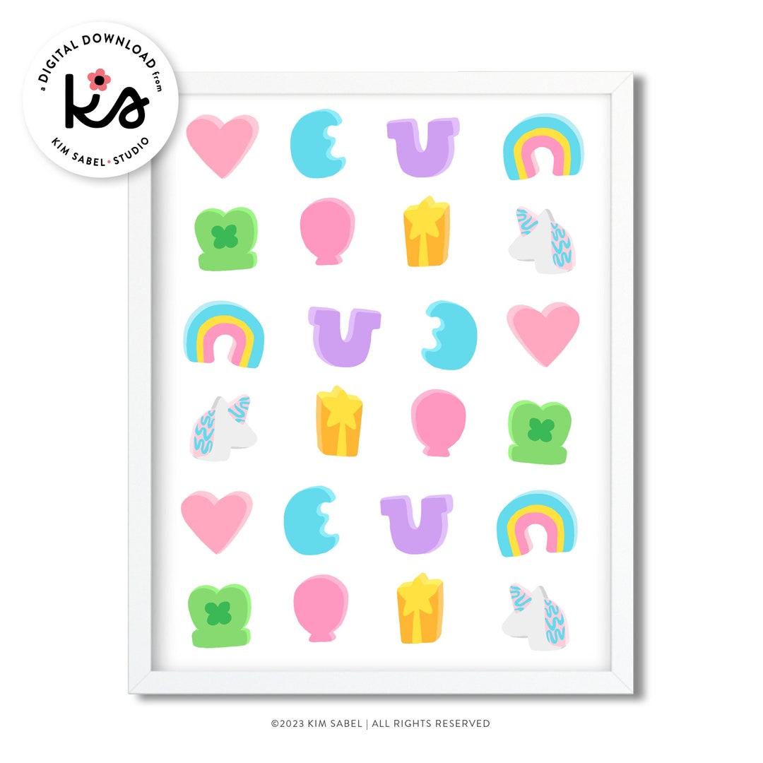 Lucky Art Print, Printable Wall Art, Instant Download, Home Decor ...