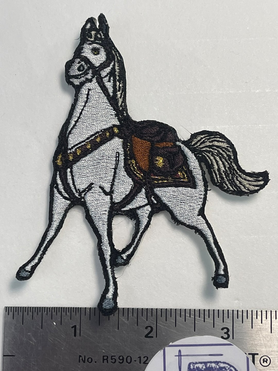 Iron On, Machine Embroidered Patch Inspired Fan Art Maximus Tangled ...