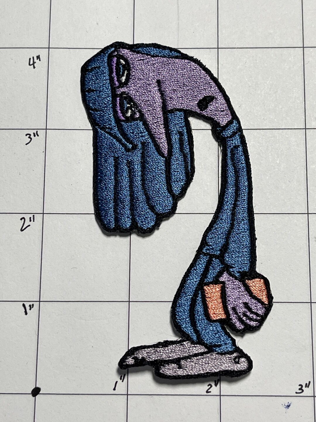Iron On, Machine Embroidered Patch Inspired Fan Art Ennui (boredom ...
