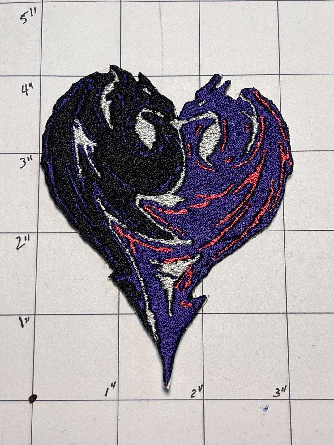 Iron On, Machine Embroidered Patch Inspired Fan Art From Descendants ...