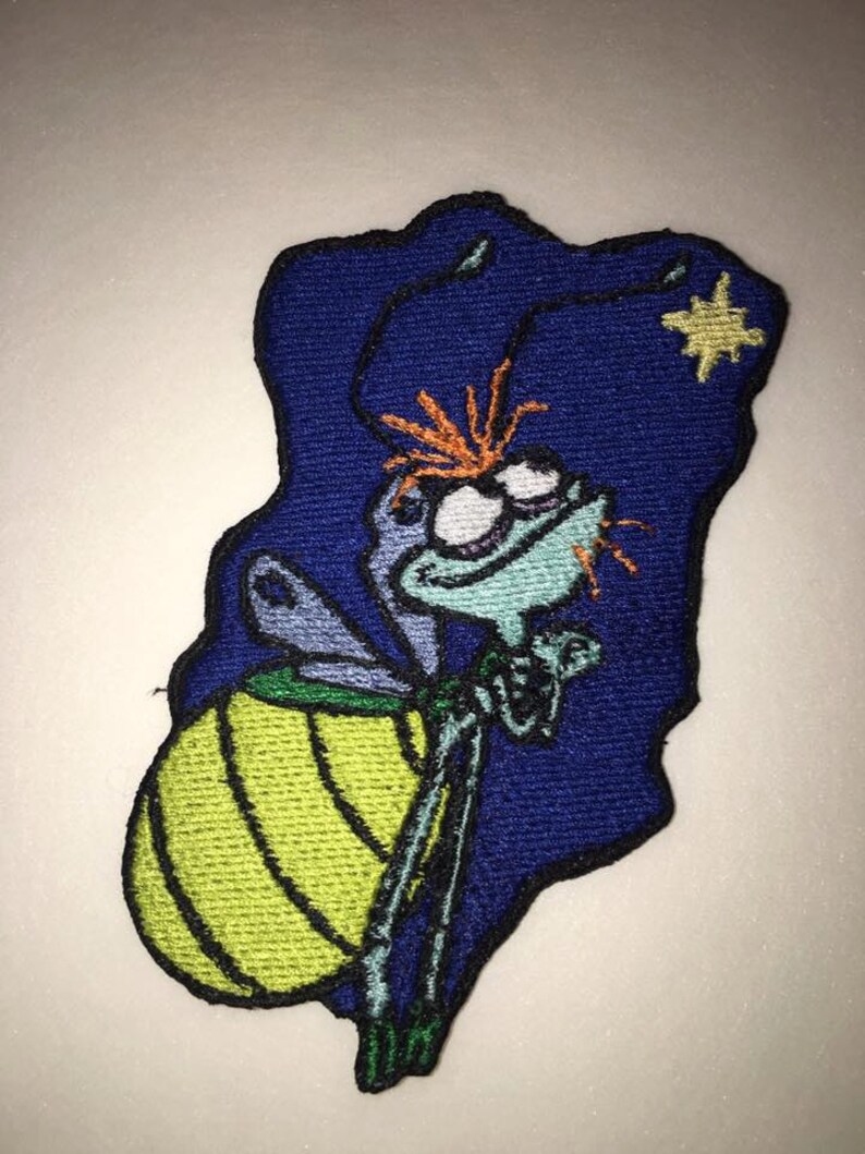 Iron on Patch Inspired Fan Art Ray the Lightening Bug and | Etsy