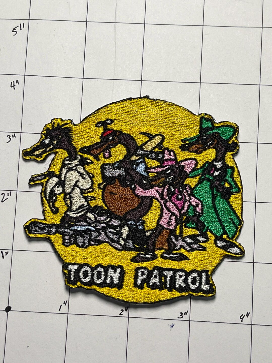 Iron On, Machine Embroidered Patch Disney Inspired Fan Art the Weasels ...