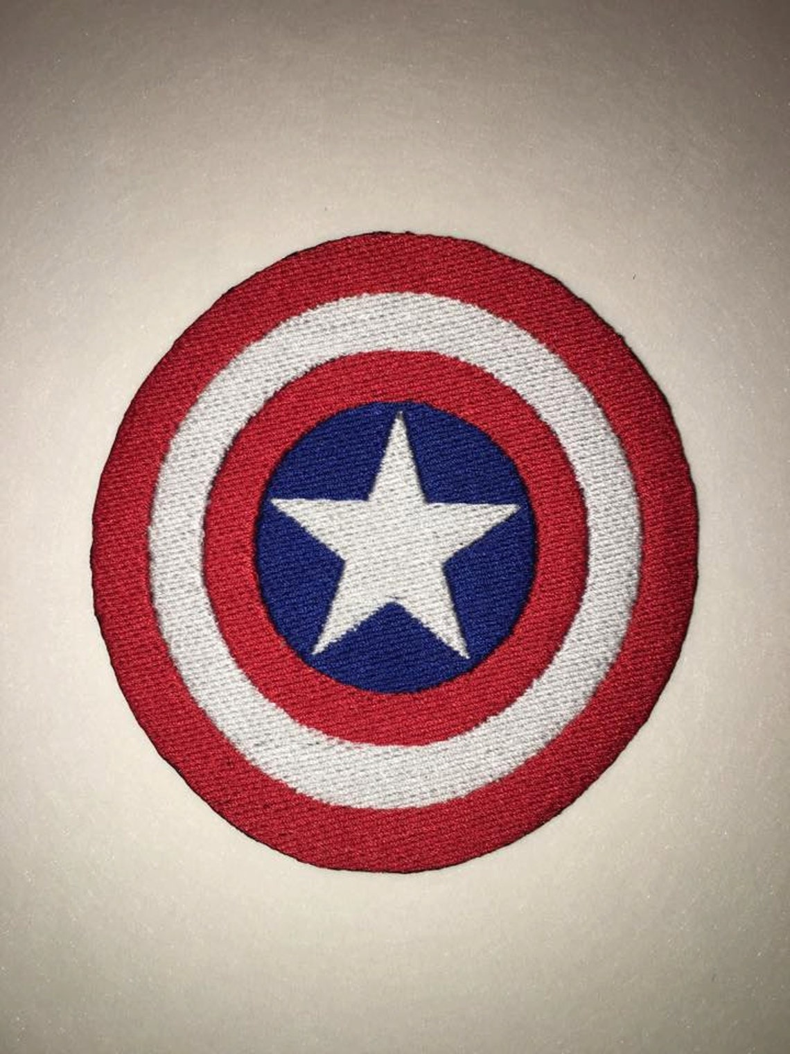 Iron on Patch Inspired Fan Art Captain America Shield - Etsy