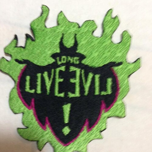 Iron on Patch Inspired Fan Art Descendants Long Live Evil - Etsy