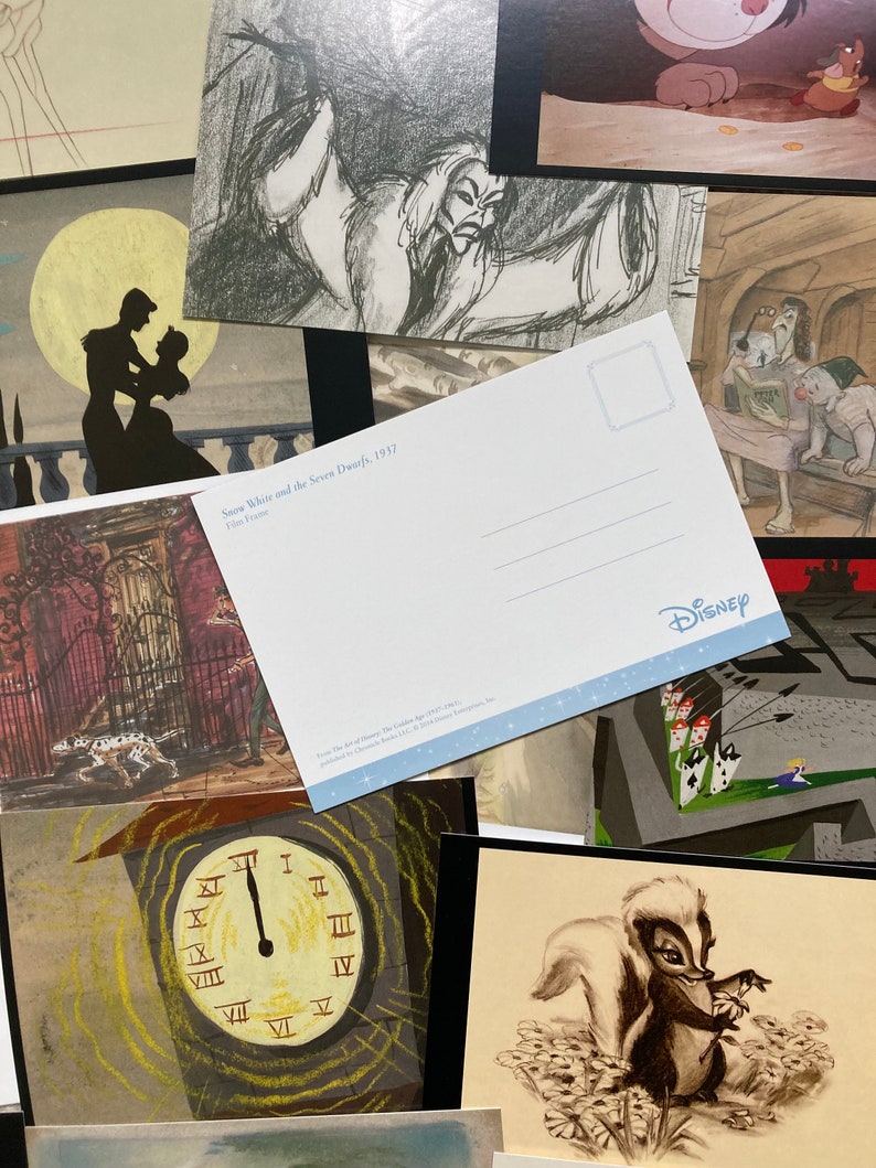The Art of Disney Postcard LUCKY DIP: Sets of 5, 10 or 20 Assorted ...