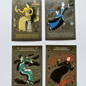 Women in Science Postcards / Prints - Lucky Dip! Set of 5, or 10. STEM ...