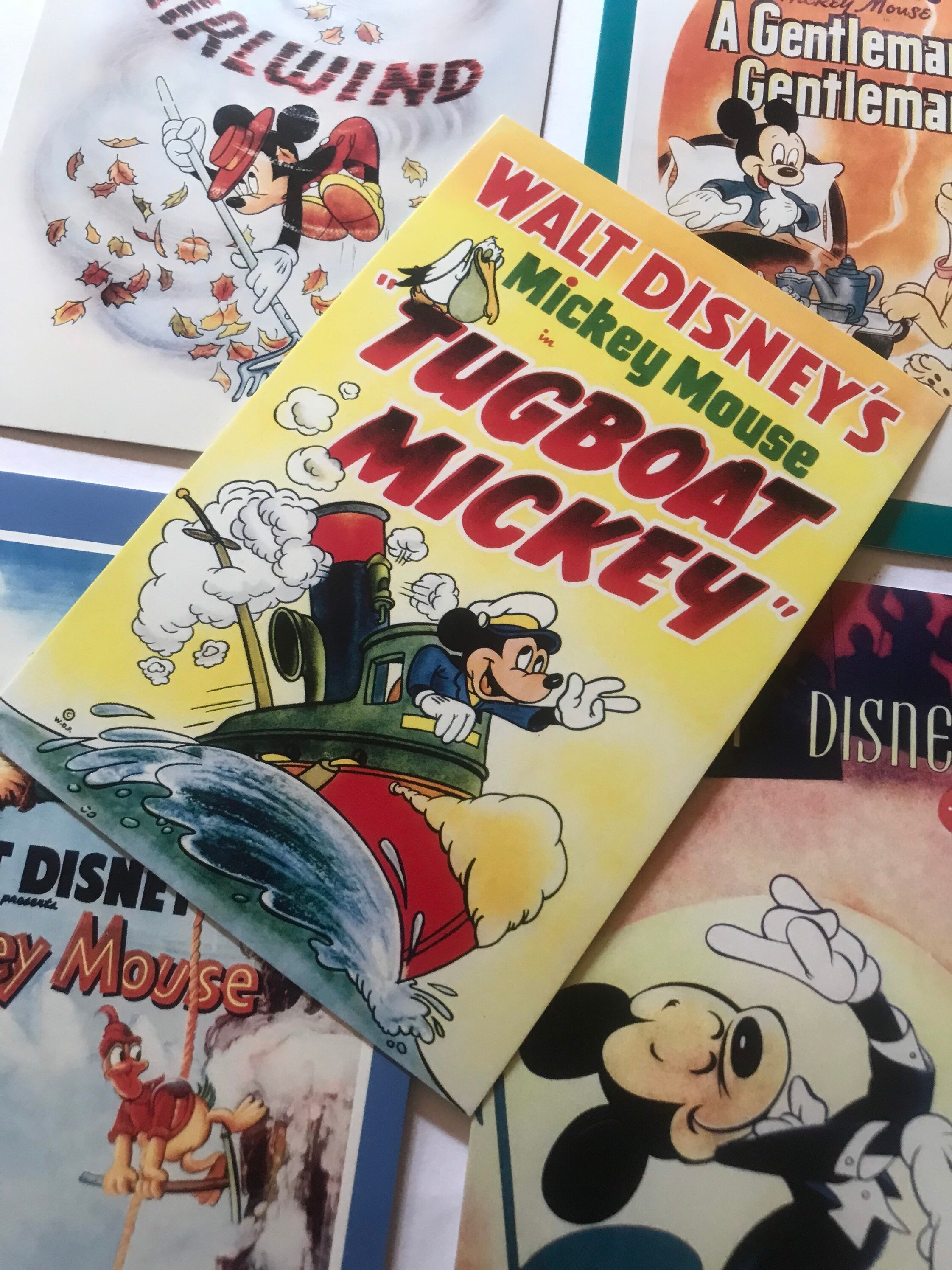 The Art of Disney Classic Movie Posters Postcards Set: Mickey Mouse ...