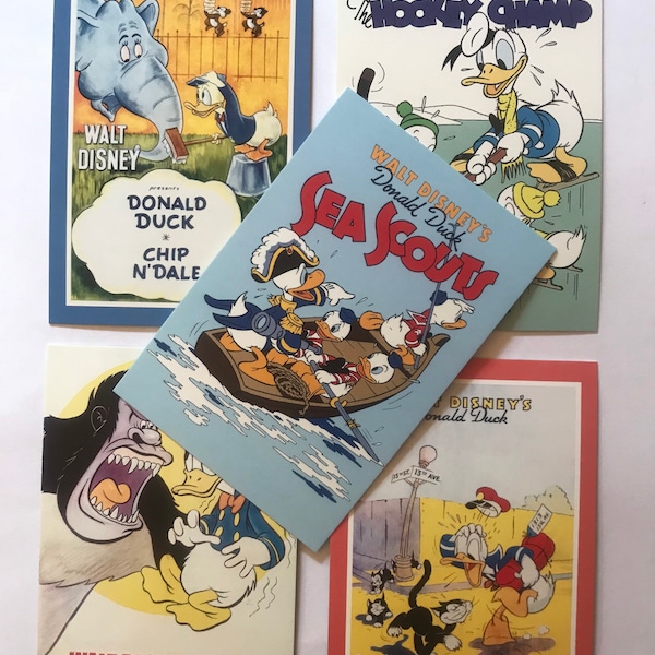 Donald Duck Poster - Etsy