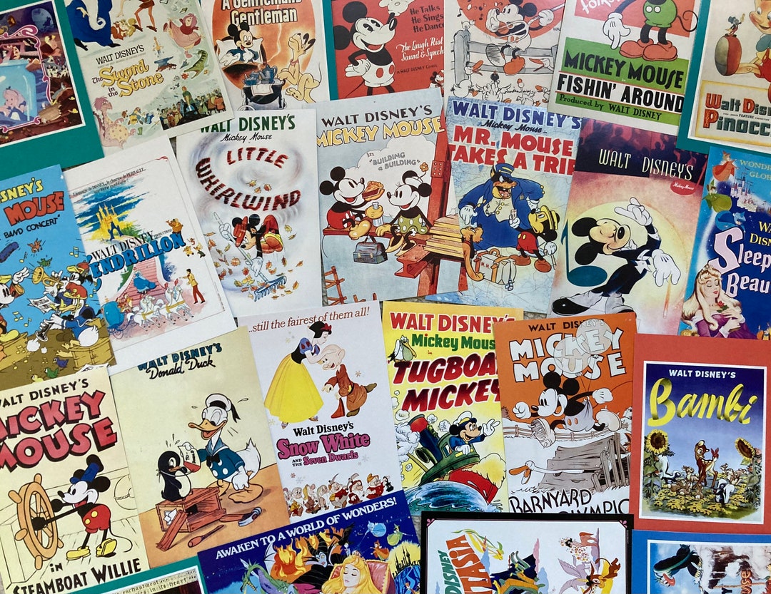 Disney Classic Movie Posters LUCKY DIP: Sets of 5, 10 or 20 Assorted ...