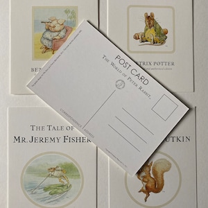The Tales of Beatrix Potter Book Cover Postcard Set: Complete Set of 23 ...
