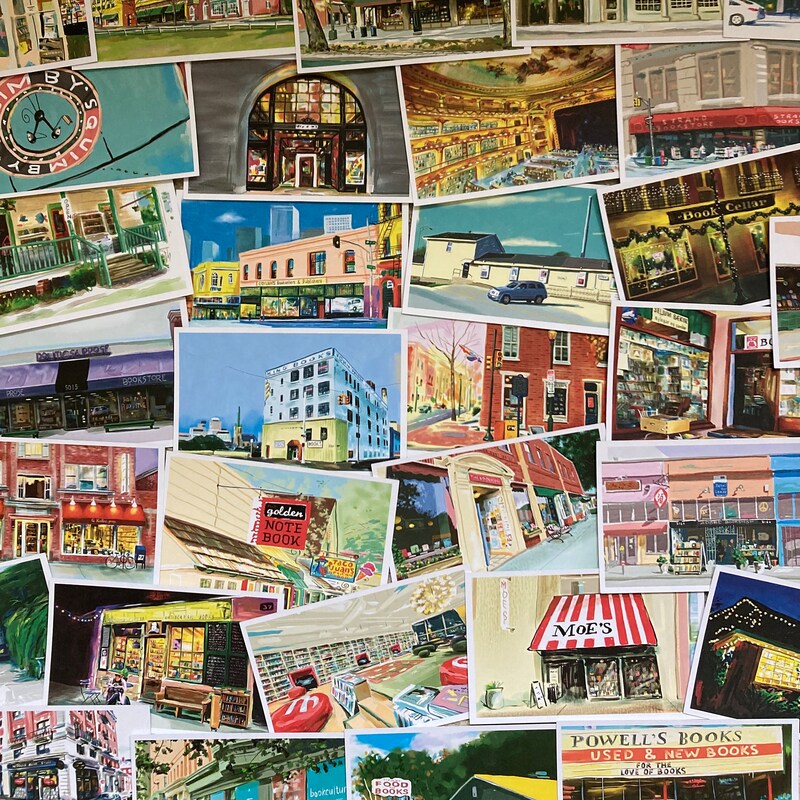 Art Postcards - Etsy