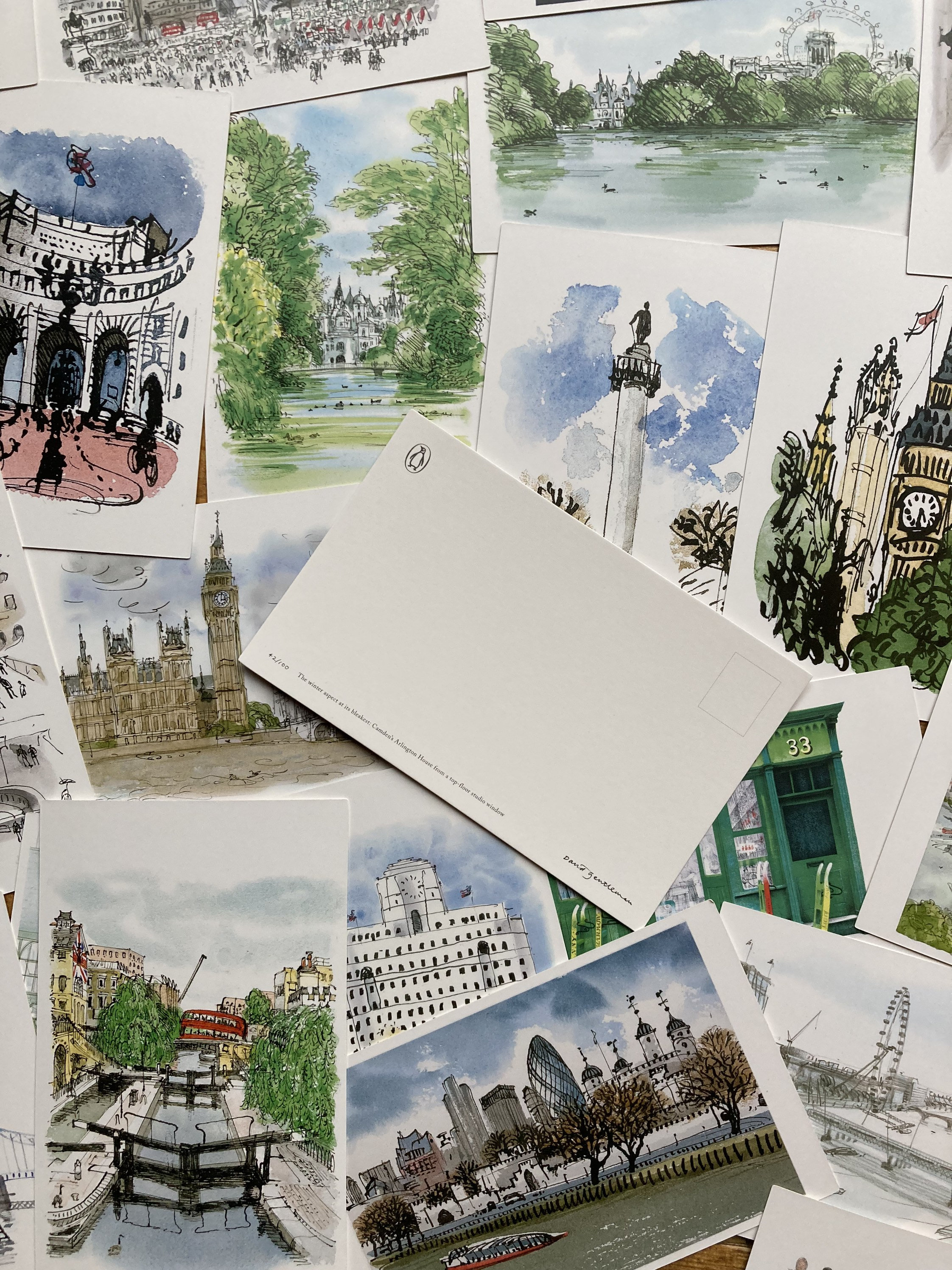 London Postcards: Iconic London Views and Scenes by David - Etsy UK
