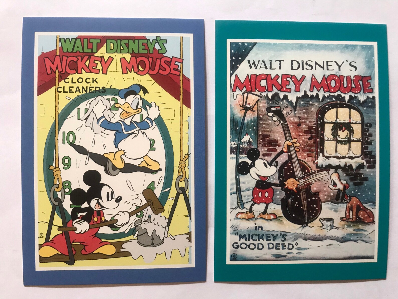 The Art of Disney Classic Movie Posters Postcards Set: Mickey Mouse ...