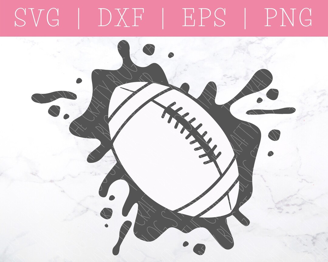 SVG de football SVG sportif Fichiers SVG pour Cricut Splat Svg Maman de ...